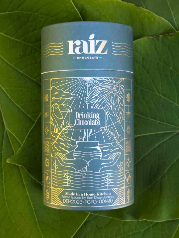 Drinking Chocolate Mix - 50% Cacao + Cinnamon – Raíz Chocolate